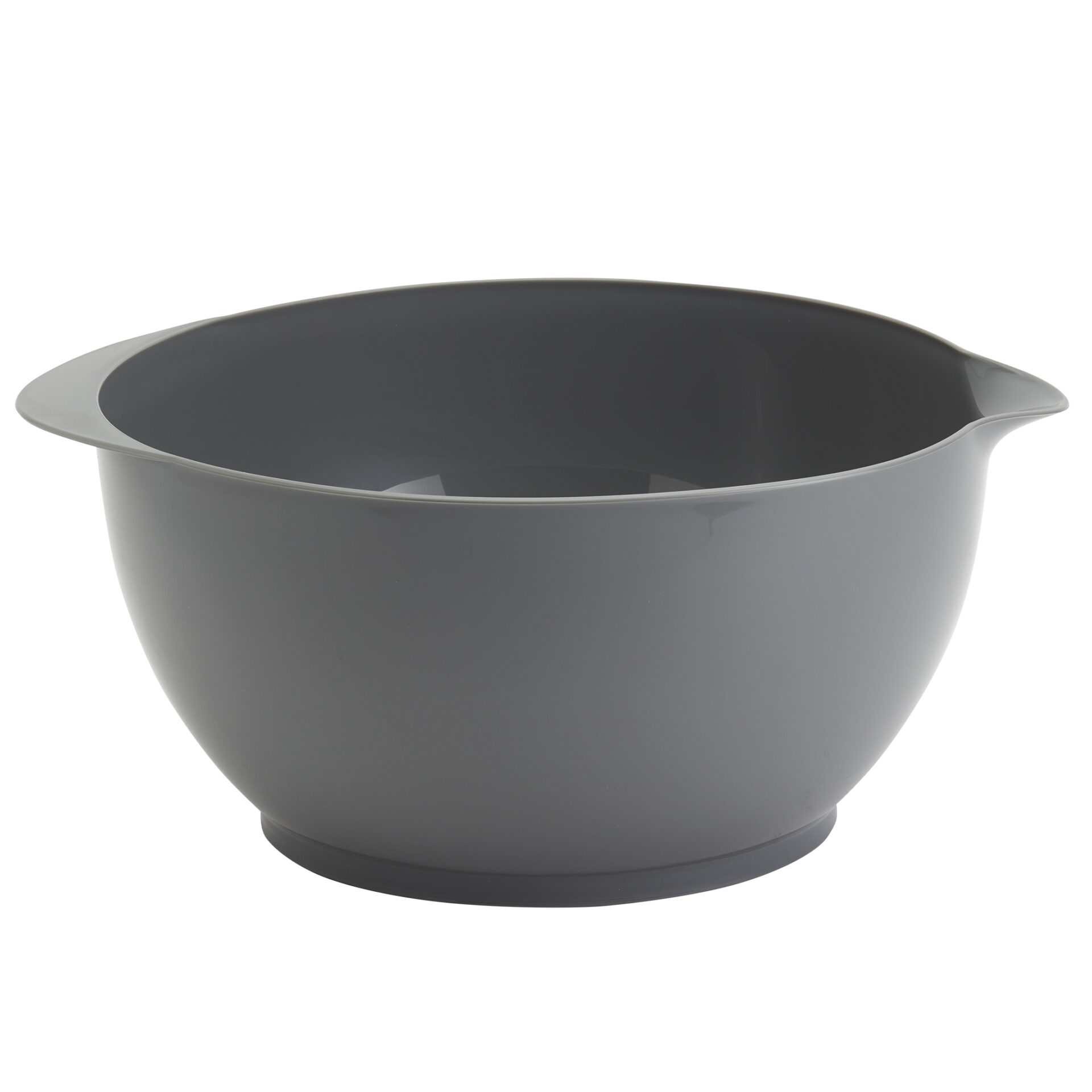 6 Piece Plastic Nesting Mixing Bowls and Colanders Set, Gray
