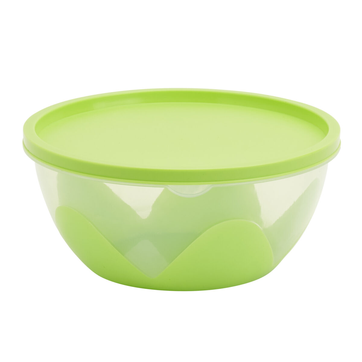 5 Piece Nesting Food Storage Plastic Bowls with Lids